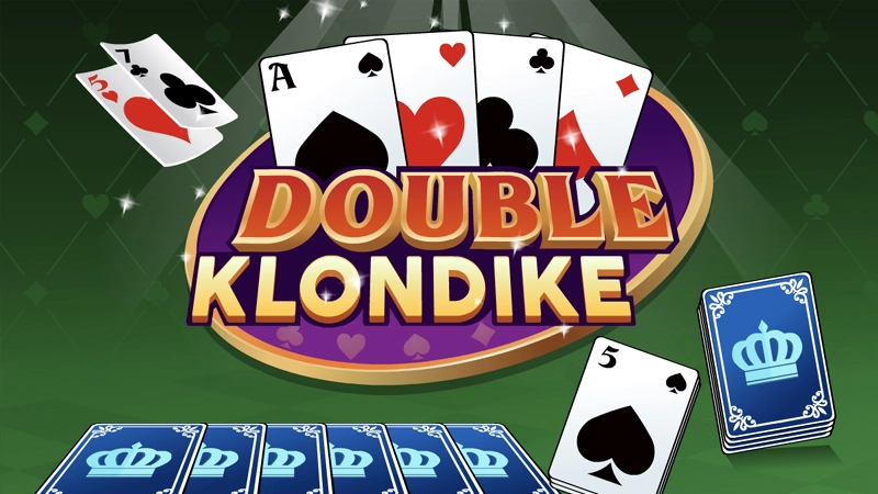 Double Klondike 🕹️ Speel Gratis op Play123