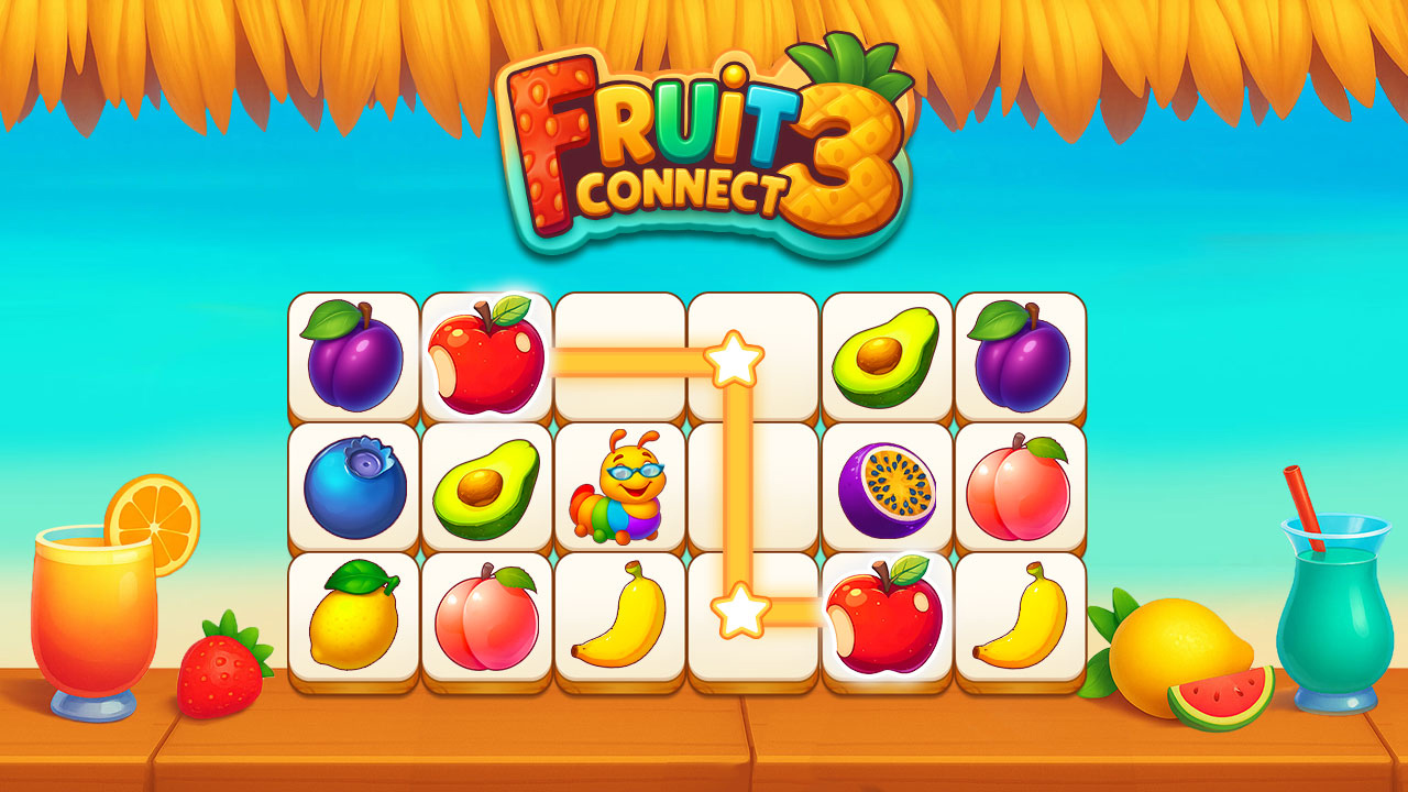Fruit Connect 3 🕹️ Speel Gratis op Play123