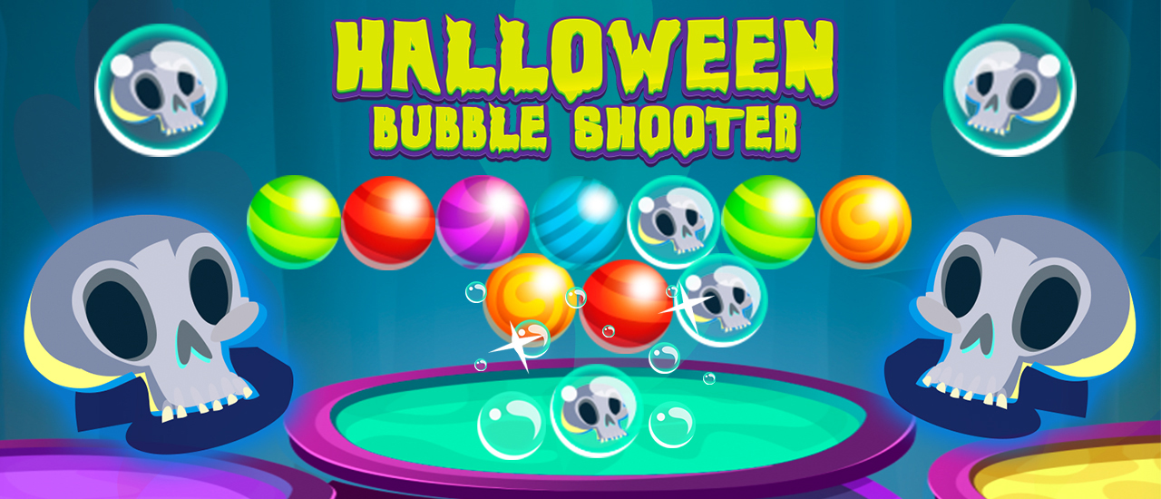 Halloween Bubble Shooter 🕹️ Speel Gratis op Play123