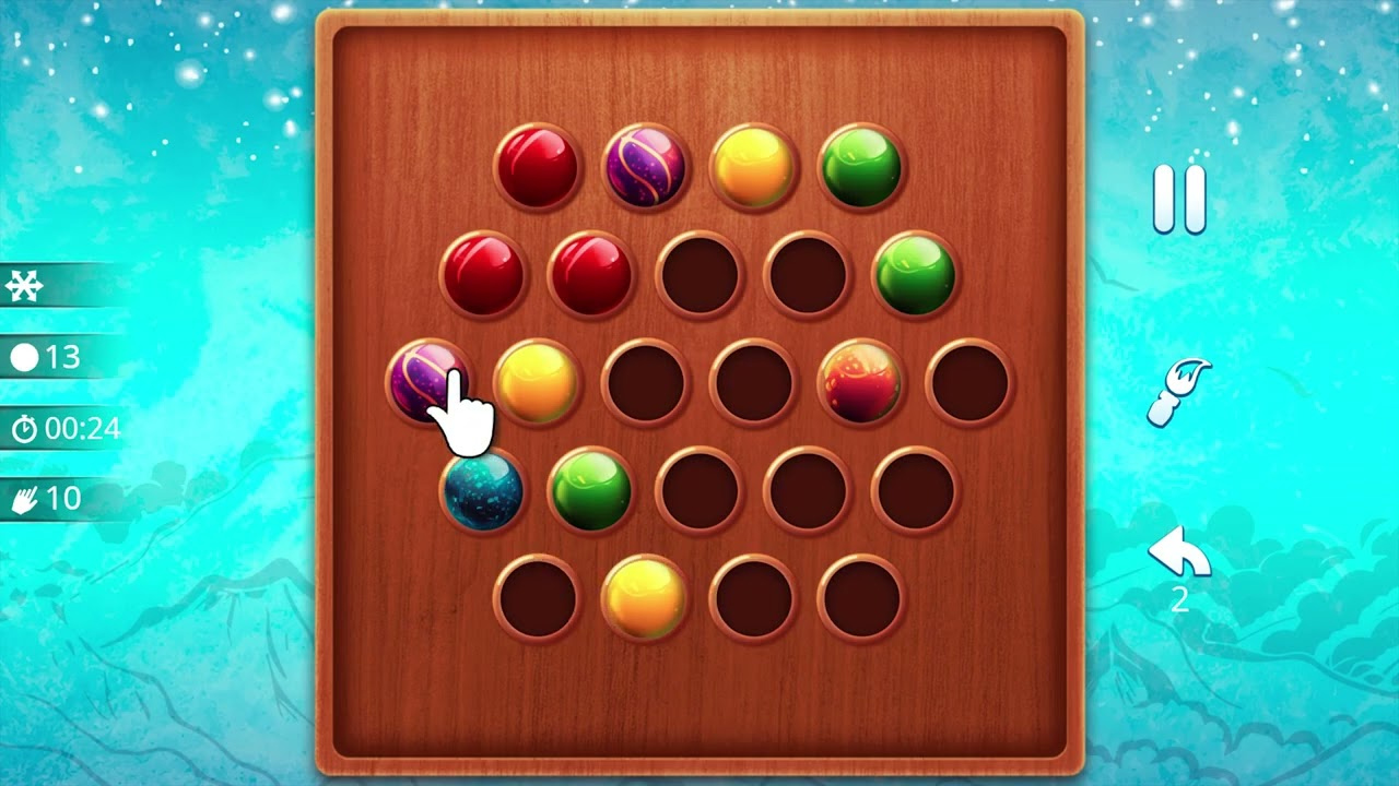 Peg Solitaire Deluxe 🕹️ Speel Gratis op Play123