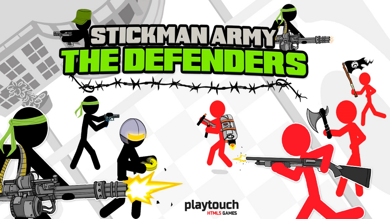 Stickman Army: The Defenders 🕹️ Speel Gratis op Play123