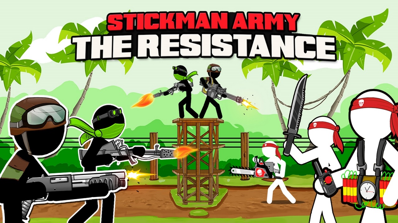 Stickman Army: The Resistance 🕹️ Speel Gratis op Play123